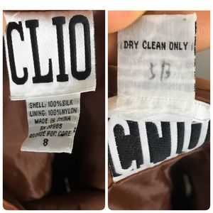 Vintage | Pants & Jumpsuits | Vintage Rust Silk High Waisted Trouser ...